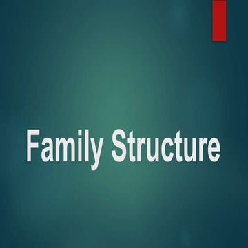 Family structure | PPTX
