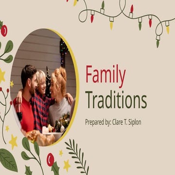 Personal Development family traditions M-5.pptx