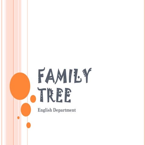 Family tree | PPT