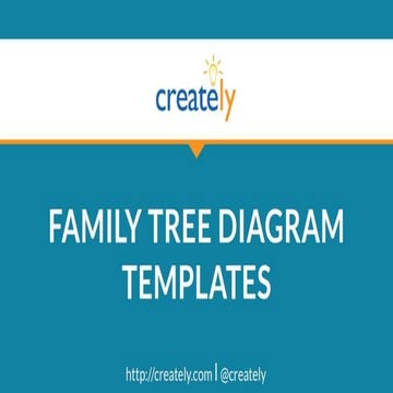 Family Tree Diagram Templates by Creately | PPT | Free Download