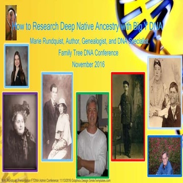 Family Tree DNA Conference -- Administrators' Library | PPTX