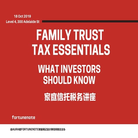 Family trust tax essentials | PDF