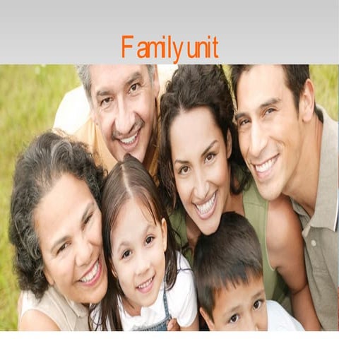 Family unit | PPT