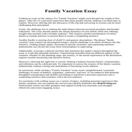 Family Vacation Essay.pdf