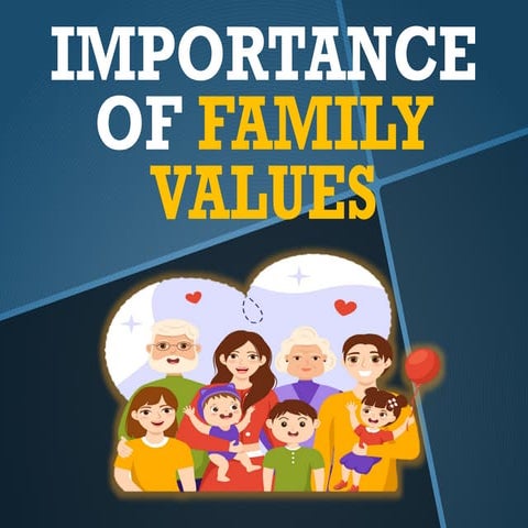 Family Values ppt for social welfare environment | PPTX