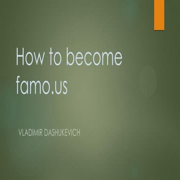 How to become Famo.us