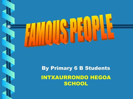 Famous People P 5 | PPT