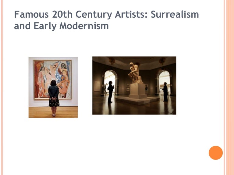 Famous 20th century artists presentation eng