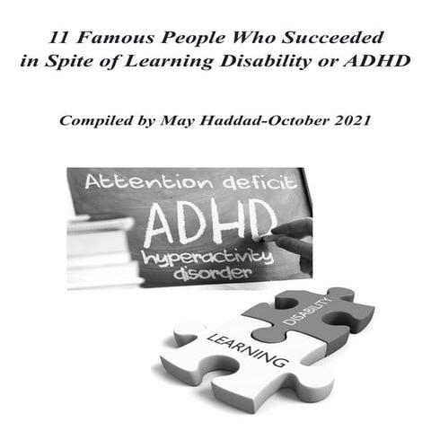 11 Famous People Who Succeeded in Spite of Learning Disability or ADHD ...