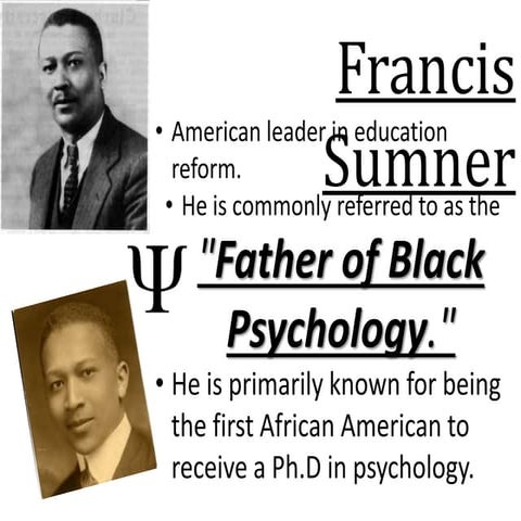 Black History Month: Famous Figures in Psychology | PPT