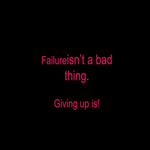 Famous failures slideshow | PPTX