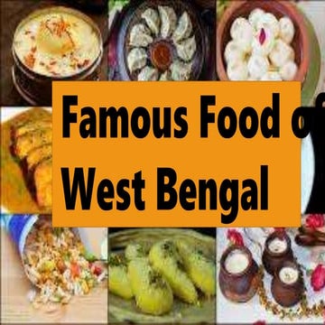 Famous food of west bengal | PPT