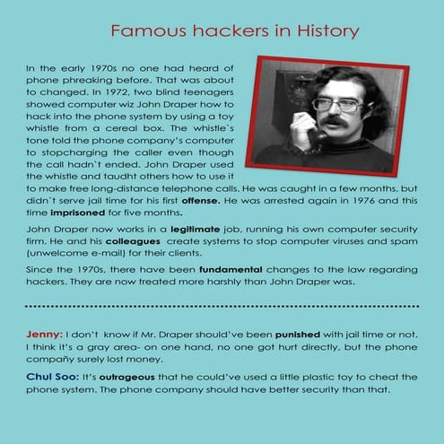Famous hackers in history | PDF