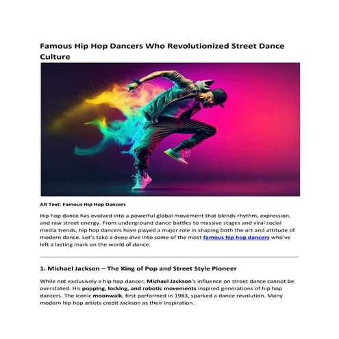 Famous Hip Hop Dancers Who Revolutionized Street Dance Culture.pdf