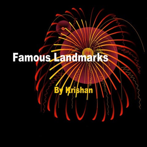 Famous landmarks | PPT