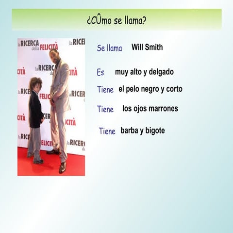 Spanish descriptions worksheet | DOC