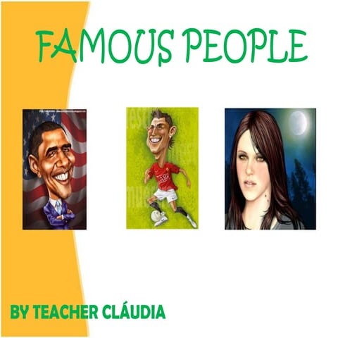 Famous people | PPT