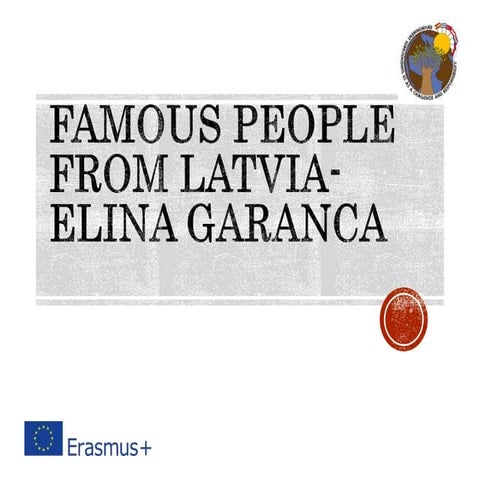 Famous people from latvia | PPT