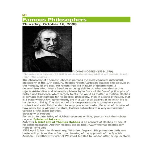 Famous philosophers | DOC