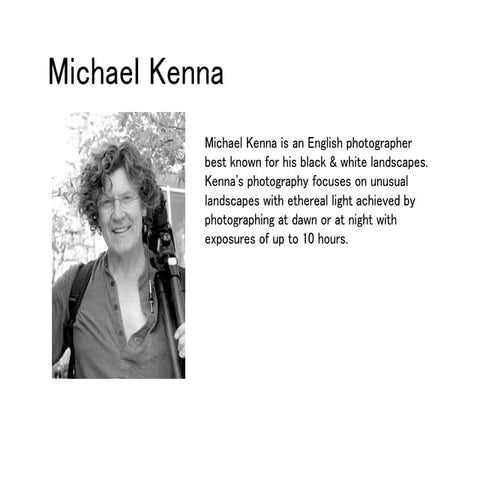 Famous photographers task | PPTX