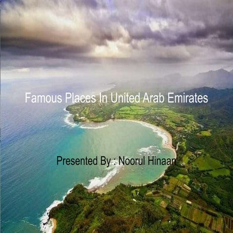 Famous places in united arab emirates | PPTX