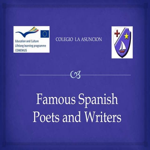 Famous spanish poets and writers | PPSX