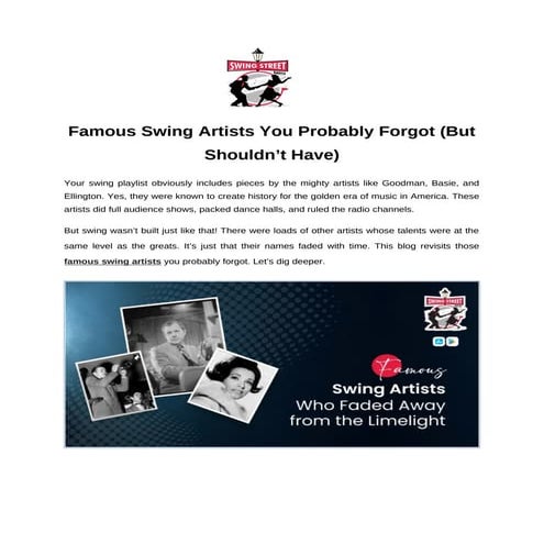 Famous Swing Artists You Probably Forgot .pdf