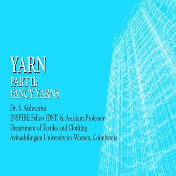 Fancy yarns Dr.Ash