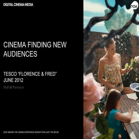 Cinema Delivers A Higher Ad Recall For Tesco | PPT