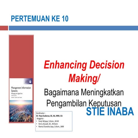 10. sim Fanji rev decision making | PPTX