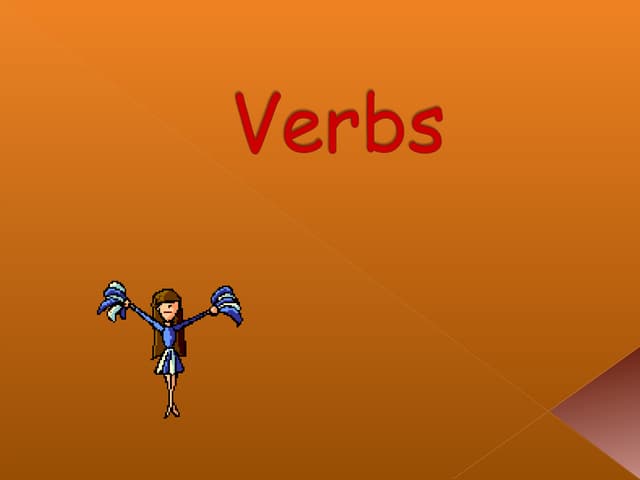 Verbs (Action Words) | PPTX