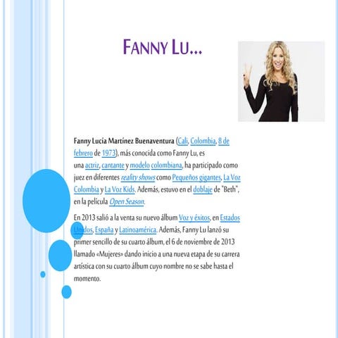 Fanny Lu... | PPTX