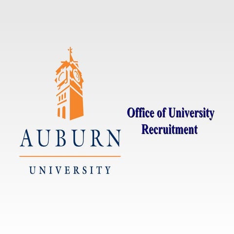 FANS Finding Auburn's New Students Presentation 2016 | PPT