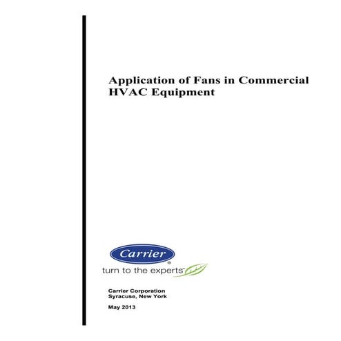 Fan orientation amca | PDF