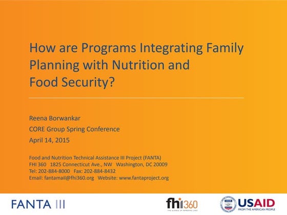 Using the Nutrition Program Design Assistant | PPT
