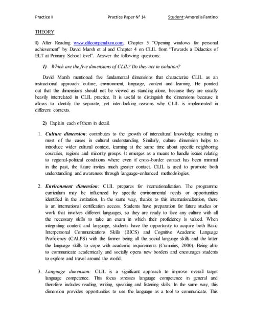 CLIL lesson planning | PPTX | Workshops and Classes | Hobbies & Interests