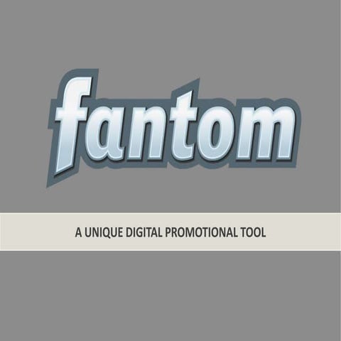 Fantom Sales Promotion | PPTX