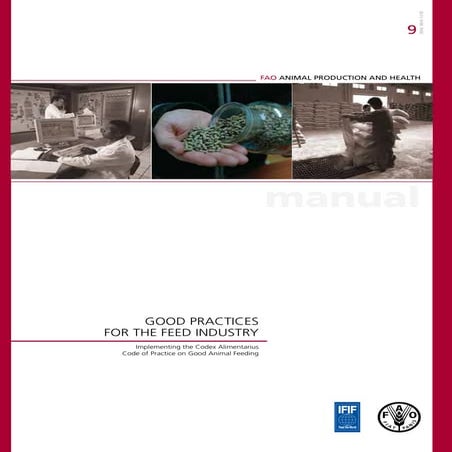 FAO-IFIF Feed Manual English 2010 | PDF
