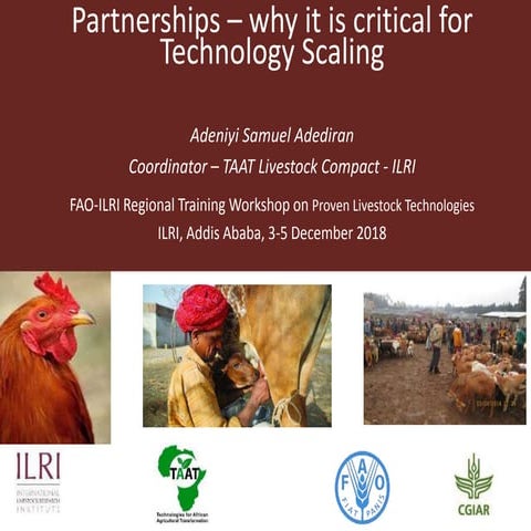 Partnerships—Why it is critical for technology scaling | PPTX