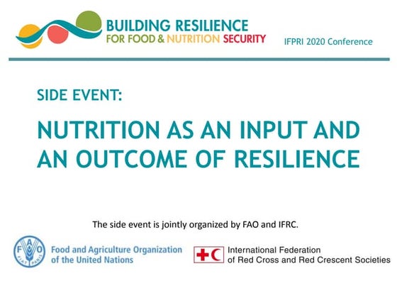 Building resilience for food & nutrition security: Grassroots ...