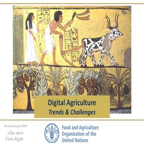 Digital Agriculture: Trends and Challenges | PPT