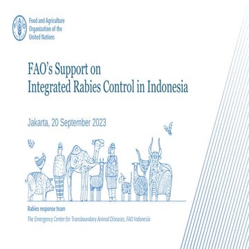 FAO's Support on Integrated Rabies Control in Indonesia_September 23.pptx