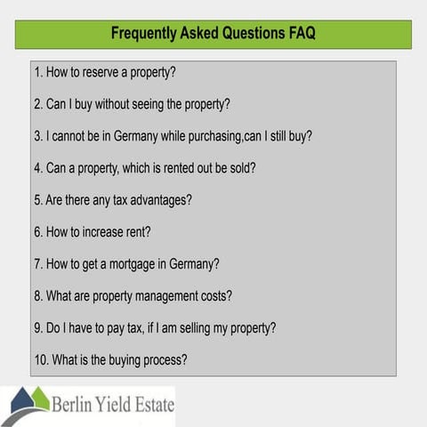 Frequently Asked Questions FAQ | PPT