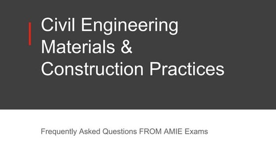 Material Science - Defects in Solids - AMIE (Summer 2019) | PPT