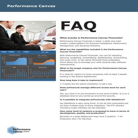 Performance Canvas - Frequently Asked Questions | PDF