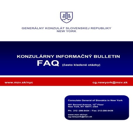 FAQ - CONSULAR GUIDE | PDF