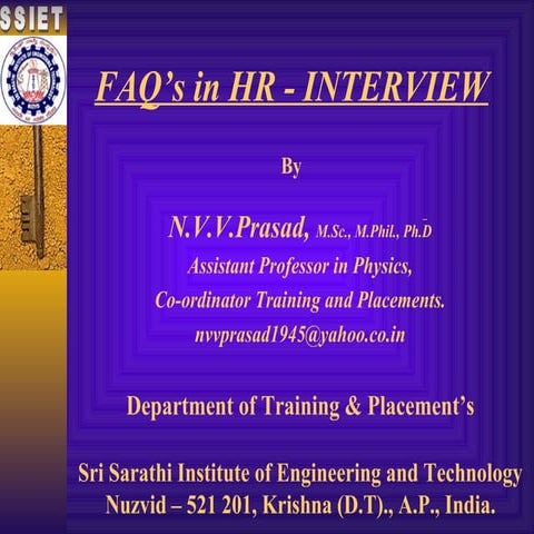 Faq Hr | PPT