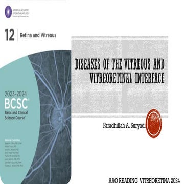 DISEASE OF THE VITREOUS AND VITREORETINAL INTERFACE.pptx