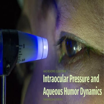 Intraocular Pressure and Aqueous Humor Dynamics.pdf
