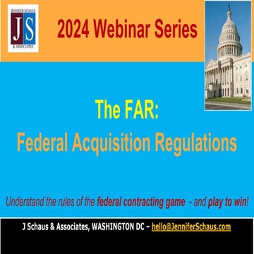 2024: The FAR - Federal Acquisition Regulations, Part 49 | PPTX